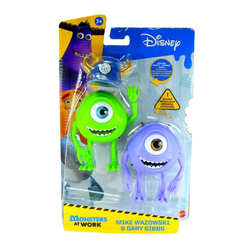 (Mike and Gary) Disney Pixar Monsters at Work Action Figure - Choose ...