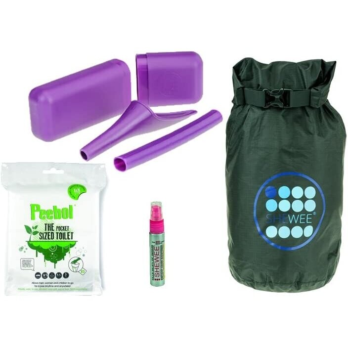 SHEWEE Out & About Pack - Reusable Pee Funnel ? The Original Female ...