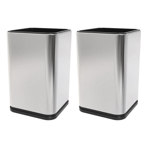 Stainless Steel Kitchen Utensil Holder, Modern Rectangular ,17x11cm on ...