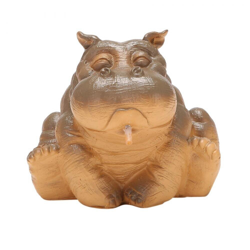 Hippo Piped Spitter Statue Water Feature Fountain Pond Garden Decor on ...