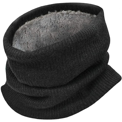 Neck Warmer Fleece Tube Scarf Winter Snood Infinity Scarf Unisex ...