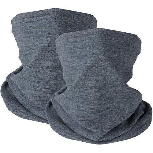 Winter Neck Warmer Fleece Windproof Neck Gaiter Snood For Men Women ...