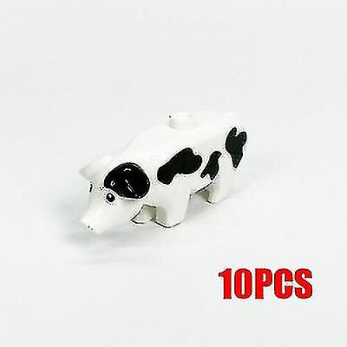 Mini Farm Creator Building Blocks Toys For Kids Moc Parts Trees Animals ...