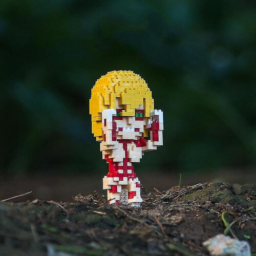 Anime 3D Diy Colossal Titan Armored Titan Jaw Titan Building Blocks ...