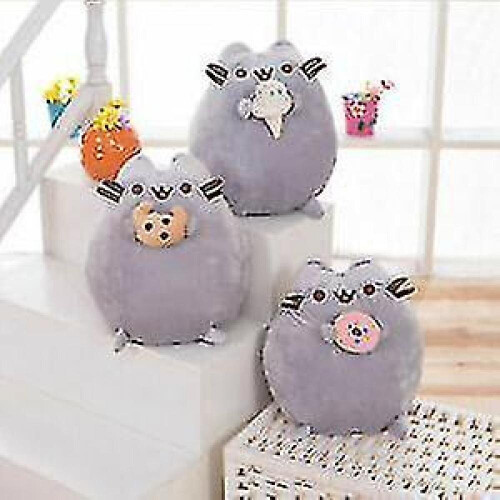 25cm Pusheen The Cat-pusheen School With Cookie Plush Toys on OnBuy