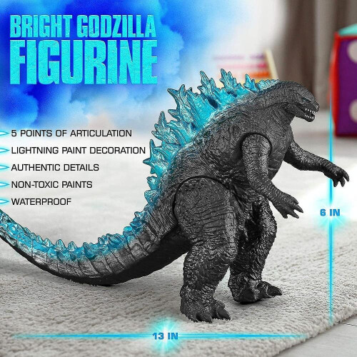 Sunrain 2021 Godzilla Action Figure 12" Head To Tail Action Figure Toys ...
