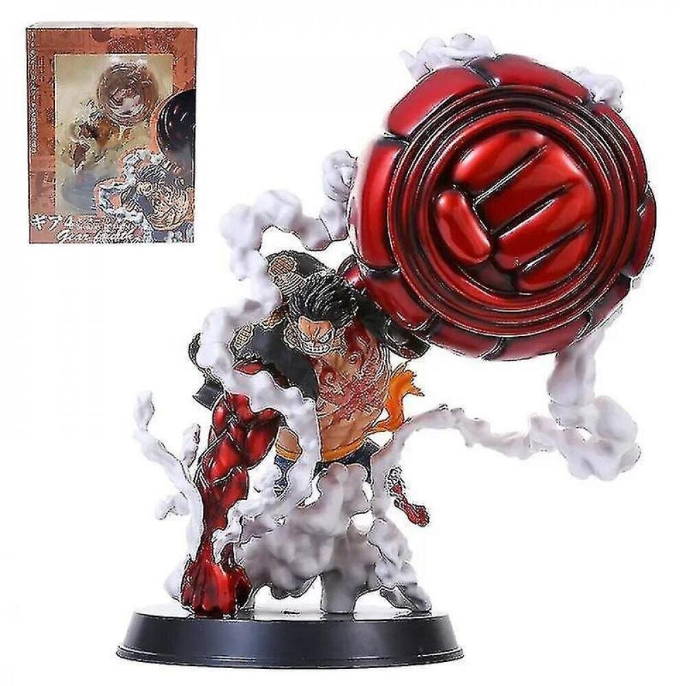 One Piece 25cm Doll Big Hand Luffy Gk Wano Country Great Ape King Pvc ...