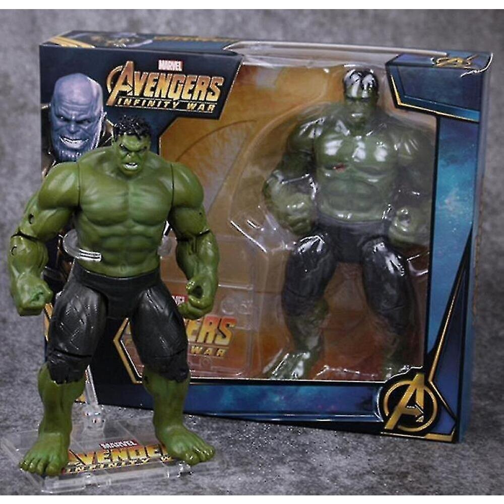 17cm Disney Marvel Toys Avengers Thanos Hulk Action Figure Dolls With ...