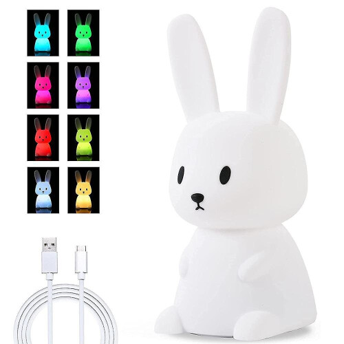 Kids Night Light,cute Bunny Night Light Gifts For Kids Nursery Baby ...