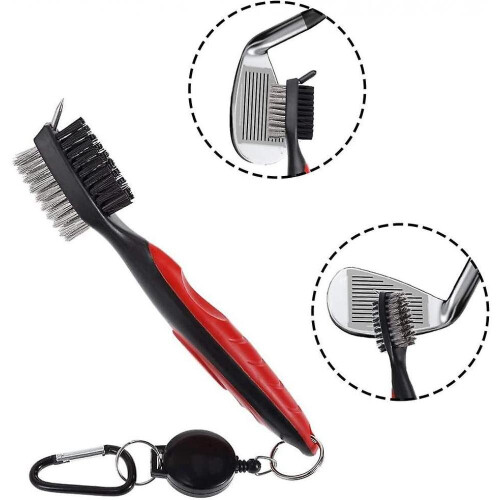 Golf Club Groove Cleaner With 2 Golf Dual-bristle Brushes For Golf on OnBuy
