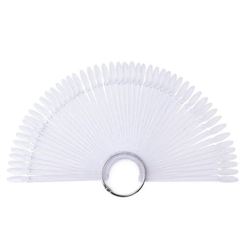 Nail Art Polish Display Practice Stick With Metal Split Ring Holder ...