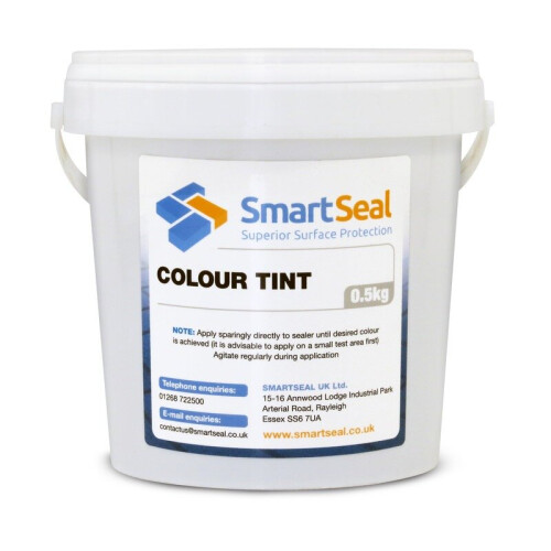 (Terracotta, 500G) Smartseal Sealer Colour Tint for Imprinted Concrete ...