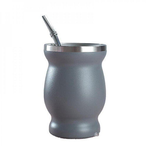 300ml 304 Stainless Steel Mate Cup, South American Pot Belly Cup, Mate ...