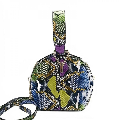 European And American Style Pu Chain Snake Pattern Bag, Ladies Hand ...