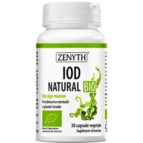 Bio Natural Iodine, 30 capsules, Zenyth on OnBuy