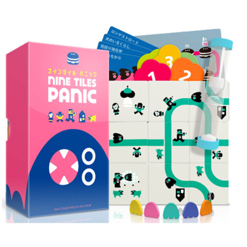 Nine Tiles Panic Board Game on OnBuy