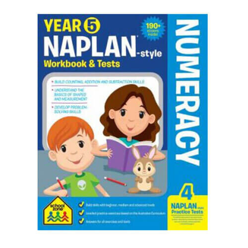 Schoolzone Naplan Year 5 Workbook and Tests (Numeracy) on OnBuy