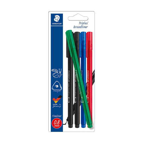 Staedtler Triplus Write Broadliner Draw or Colour (5pk) on OnBuy