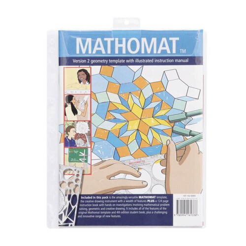 Mathomat V2 Stencil Template with Illustrated Student Book on OnBuy