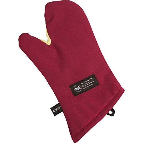 Guante para horno San Jamar KT0212 Cool Touch Flame, convencional, de ...