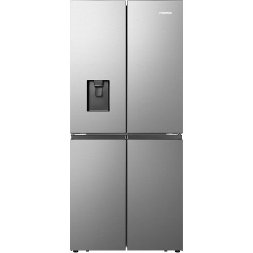 Hisense American Fridge Freezer - Stainless Steel - Freestanding ...