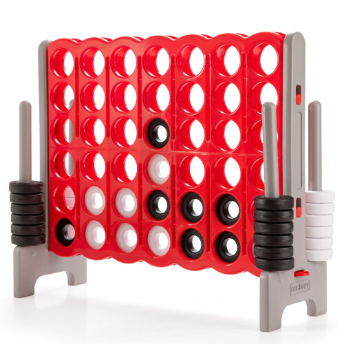 Giant 4 in A Row Jumbo 4-to-Score Giant Game Set for kids and Adults on ...