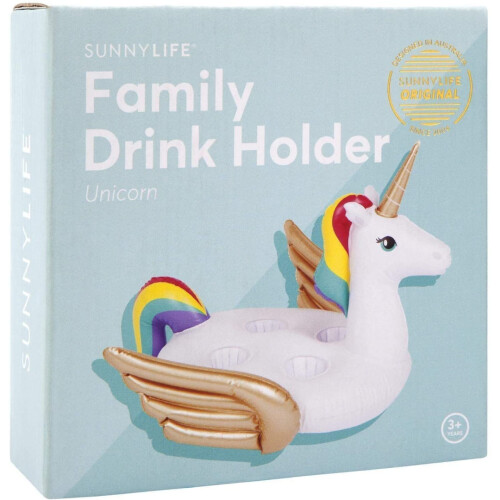SunnyLIFE Animal Shaped Pool Inflatable Floating Cup Holder for Drinks ...