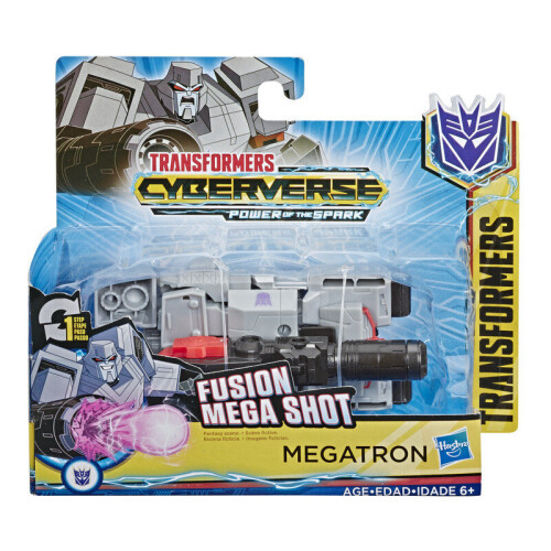 Transformers Fusion Mega Shot Megatron Cyberverse Action Figure New Toy ...