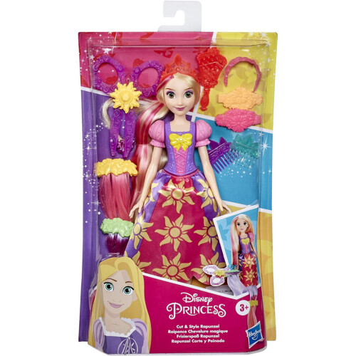 Disney Princess Cut and Style Rapunzel Hair Fashion Doll with Hair ...