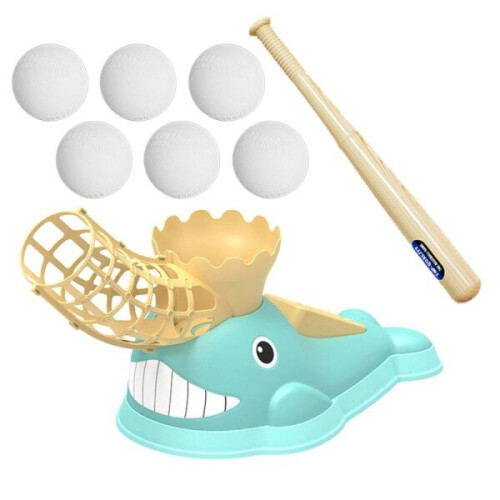 Automatic Pitcher Play Set, Toy Baseball Pitching Machine, Baseball ...