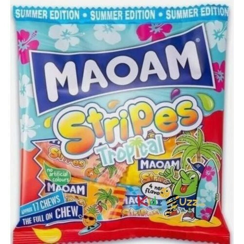 Maoam Stripes Tropical Summer Edition 140g X 16 Bags on OnBuy