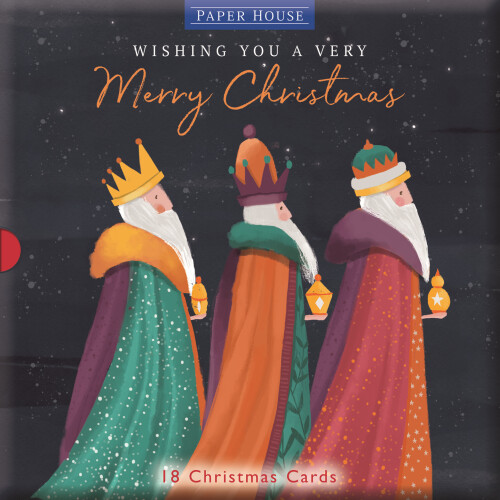 Box of 16 Paper House The Three Kings & Dove Of Peace Christmas Cards ...