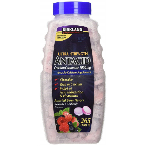 Kirkland Signature AntiÃ¡cido Ultra Fuerte, Surtido de Bayas, 265 ...