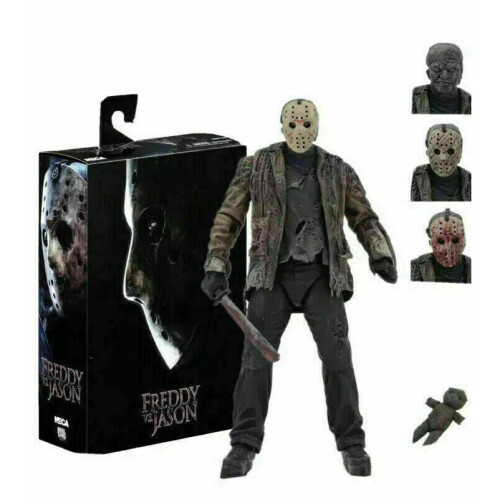 NECA Horror Freddy VS Jason 7-inch Jason Voorhees Deluxe Action Figure ...