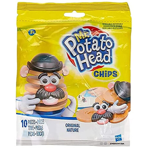 Mr Potato Head Chips 10-Piece Buildable Bag Figures - Original Nature ...