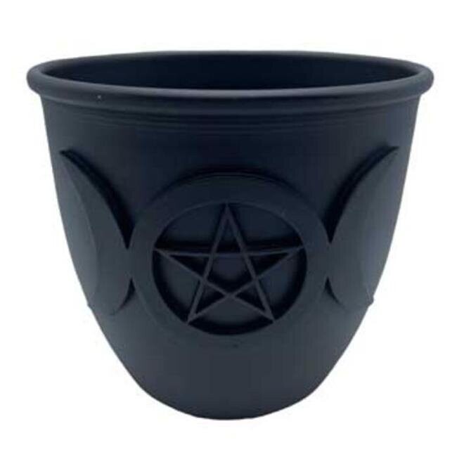 AzureGreen RB049 5 in. Triple Moon & Pentagram Bowl on OnBuy