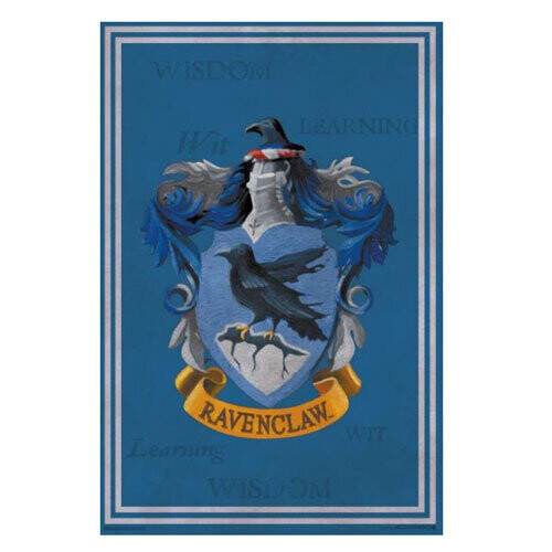 Harry Potter Crest Poster (Ravenclaw) on OnBuy