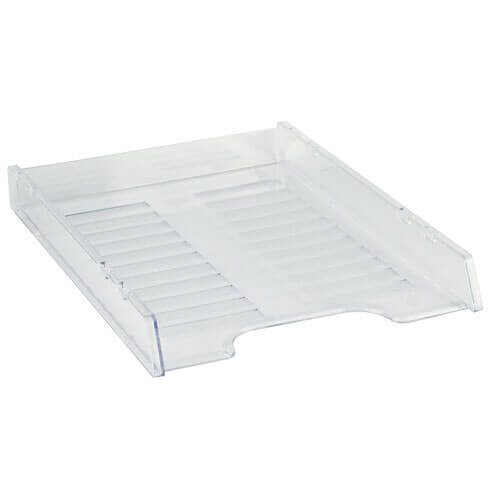 (Clear) Italplast Slimline Multifit Document Tray (A4) on OnBuy