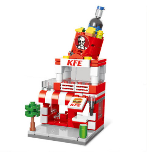 (KFC) Street view toy model building Fit Lego on OnBuy