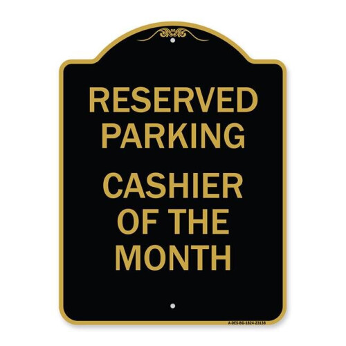 SignMission A-DES-BG-1824-23138 18 x 24 in. Designer Series Sign ...