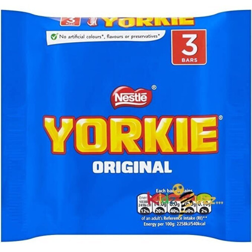 Yorkie Milk Chocolate Multipack 138 G on OnBuy