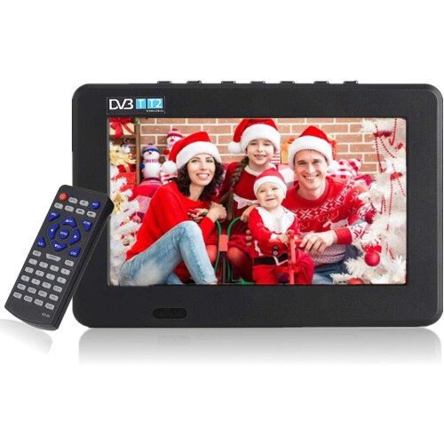 Digital TV, Portable TV with Freeview Built-In Rechargeable Battery, 16 ...