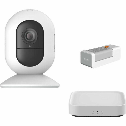 Kami 1080P Wire-Free Home Camera Kit, Wireless Outdoor Security Camera ...
