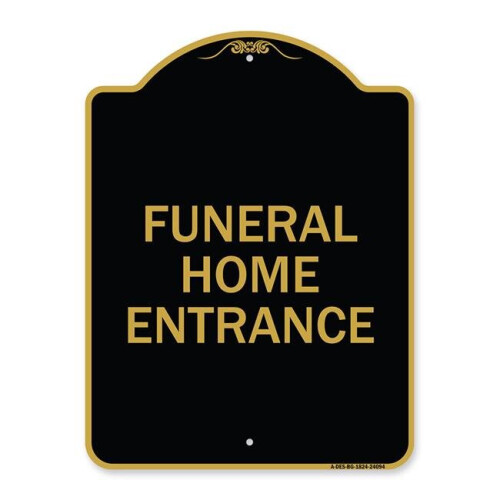 SignMission A-DES-BG-1824-24094 18 x 24 in. Designer Series Sign ...