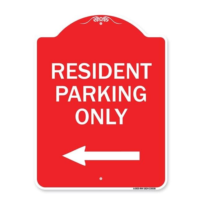SignMission A-DES-RW-1824-23038 18 x 24 in. Designer Series Sign ...