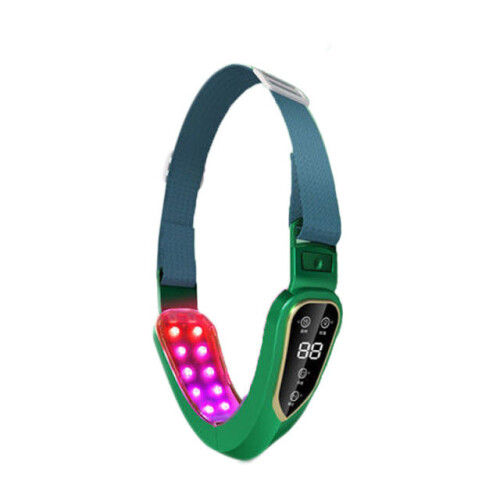 V Face Shape Face Lifting EMS Facial Slimming Massager Double Chin ...