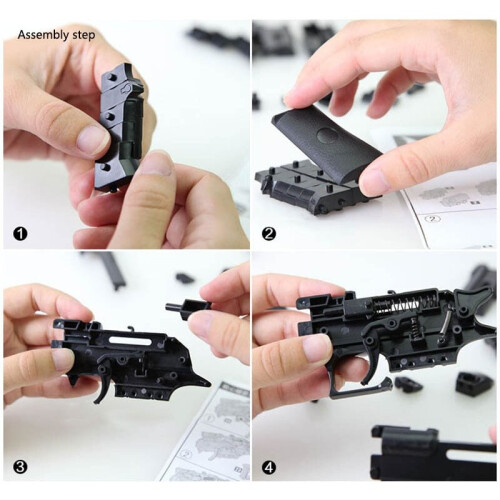 Building Blocks Toys Weapon Toys Gun Desert Eagle And Revolver Wtih ...