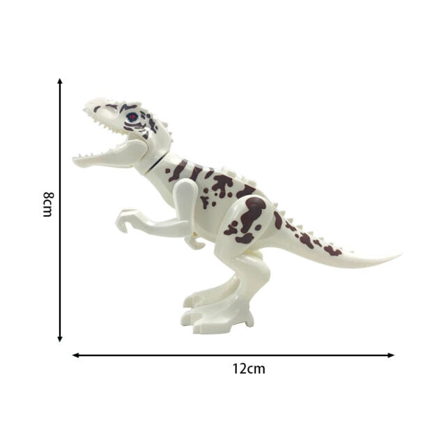 (60-67) Jurassic Dinosaur Park Indominus Rex DIY Blocks Dinosaurs ...