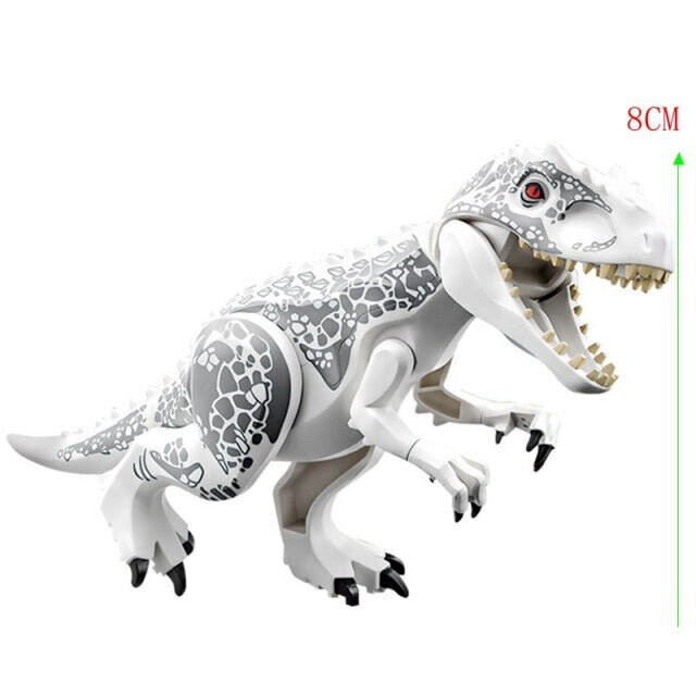 (60-67) Jurassic Dinosaur Park Indominus Rex DIY Blocks Dinosaurs ...
