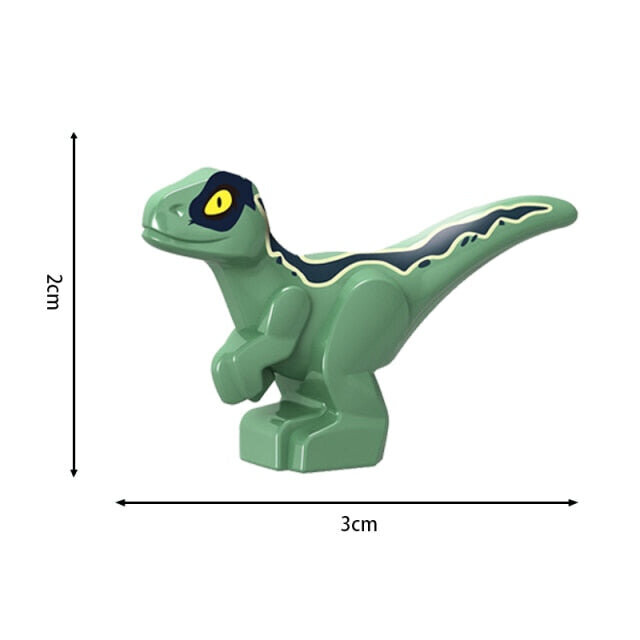 (60-84) Jurassic Dinosaur Park Indominus Rex DIY Blocks Dinosaurs ...